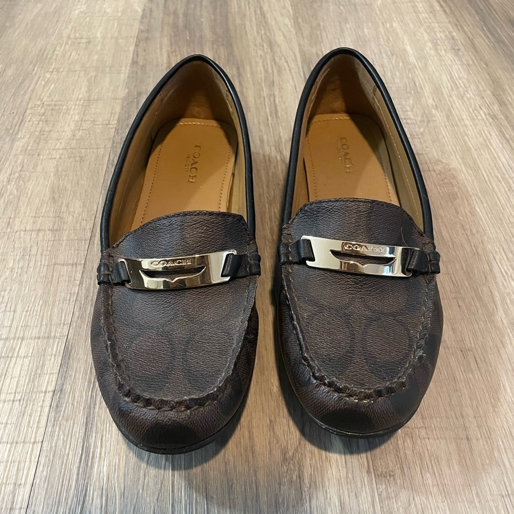 Coach Logo Loafers - Gem